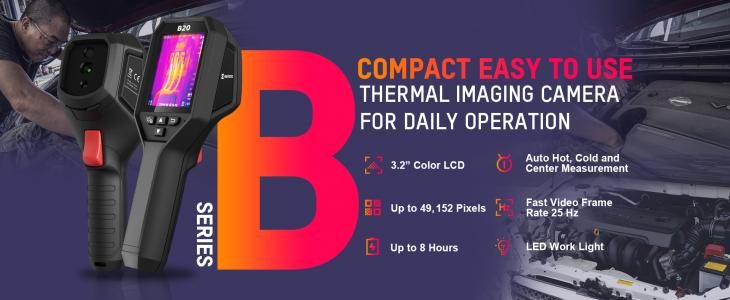 HIKMICRO B20 Handheld Thermal Imaging Camera with WiFi | Felixtrument